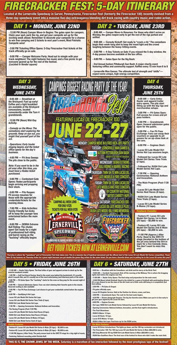 2026 Firecracker Fest Information